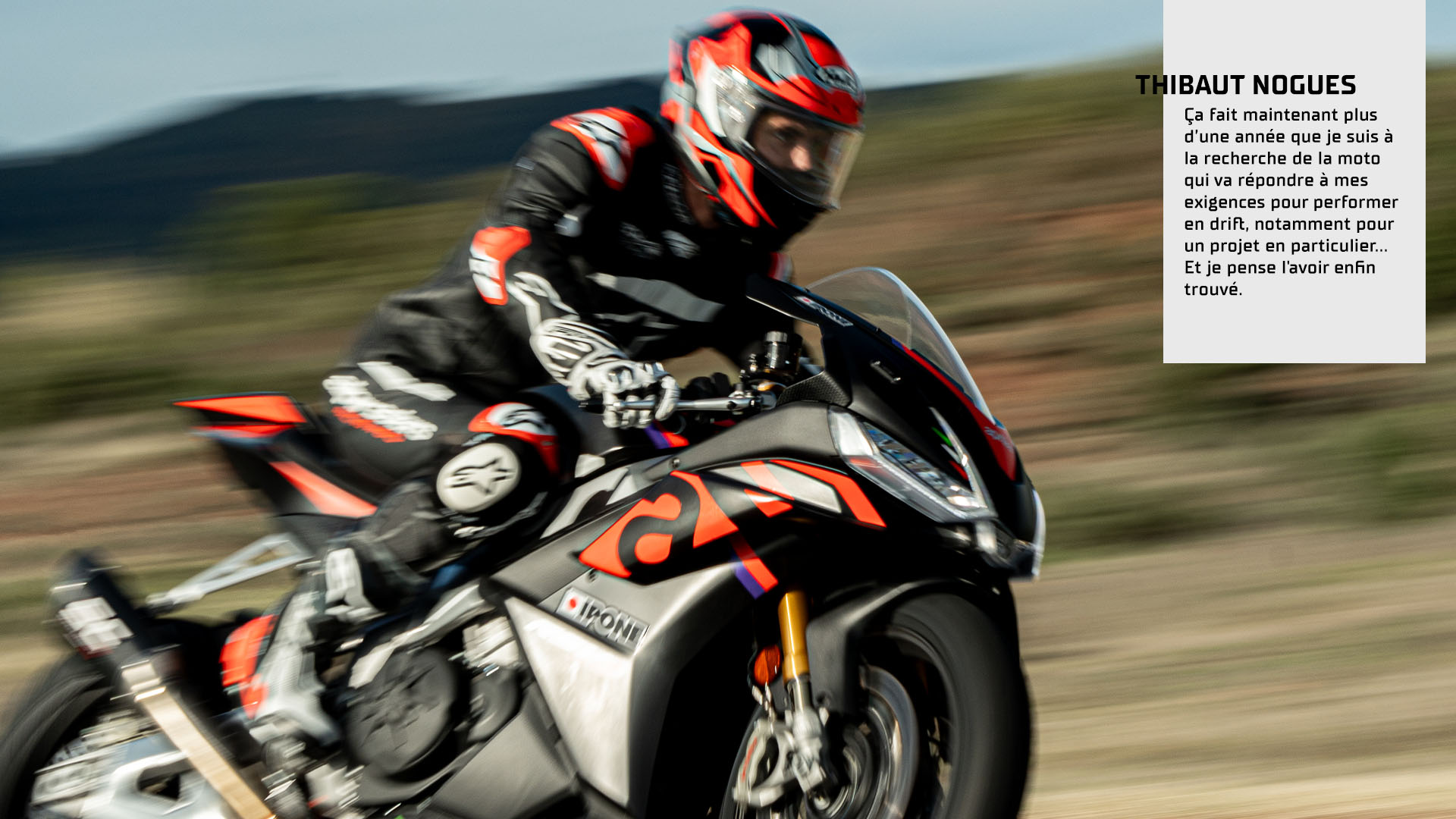 THIBAUT NOGUES REDEFINIT LES LIMITES DE LA PERFORMANCE DE LA RSV4 ...