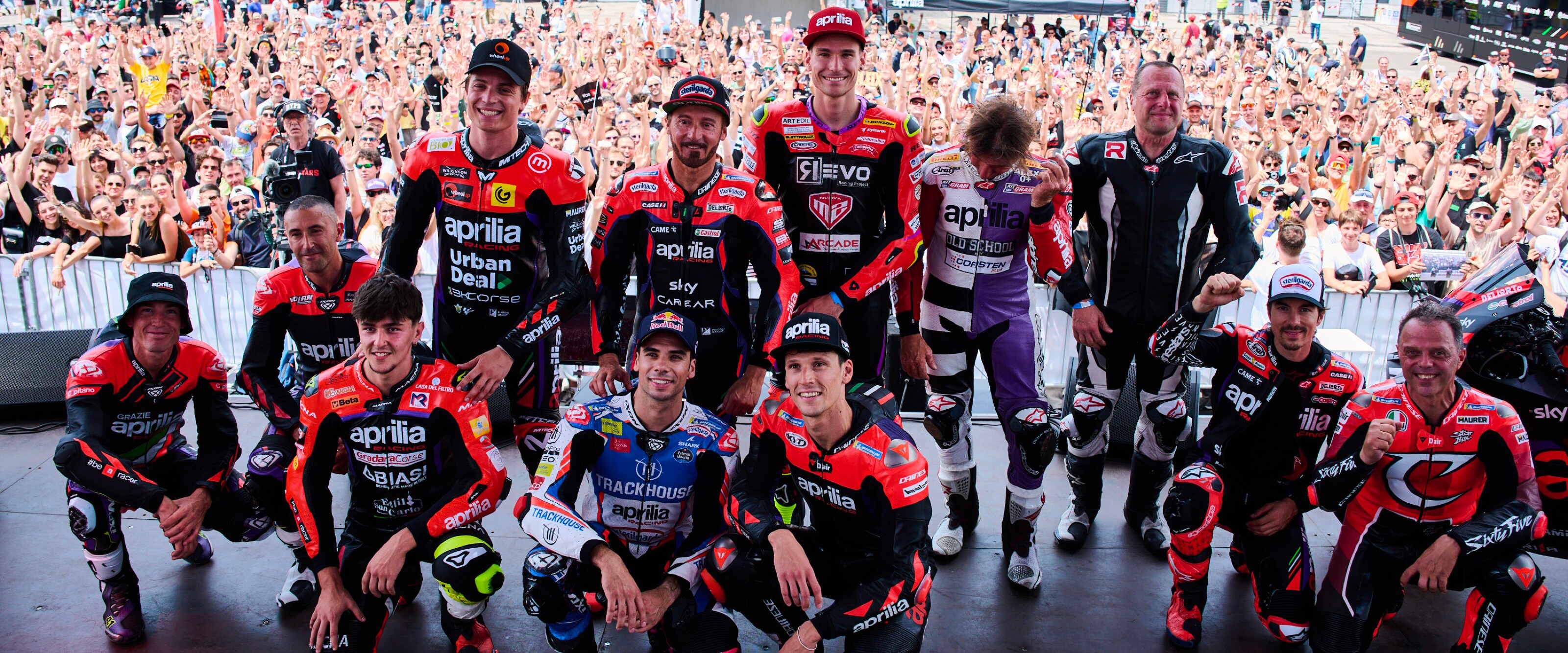 ÜBER ZWANZIG Tausend APRILIA ALL STARS IN MISANO | Aprilia AT