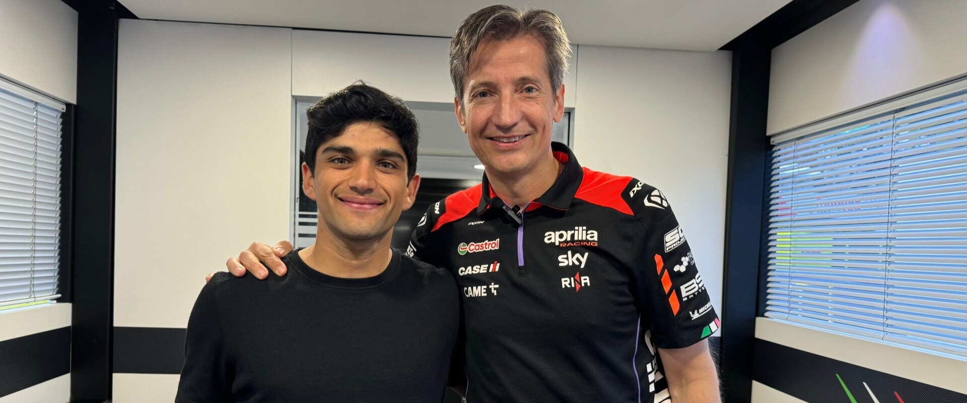 WELCOME JORGE | Aprilia EN
