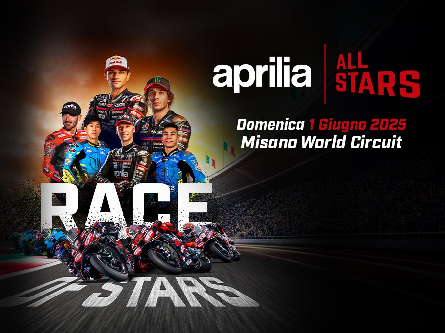 APRILIA ALL STARS RETURNS TO MISANO ON SUNDAY 1 JUNE | Aprilia EN