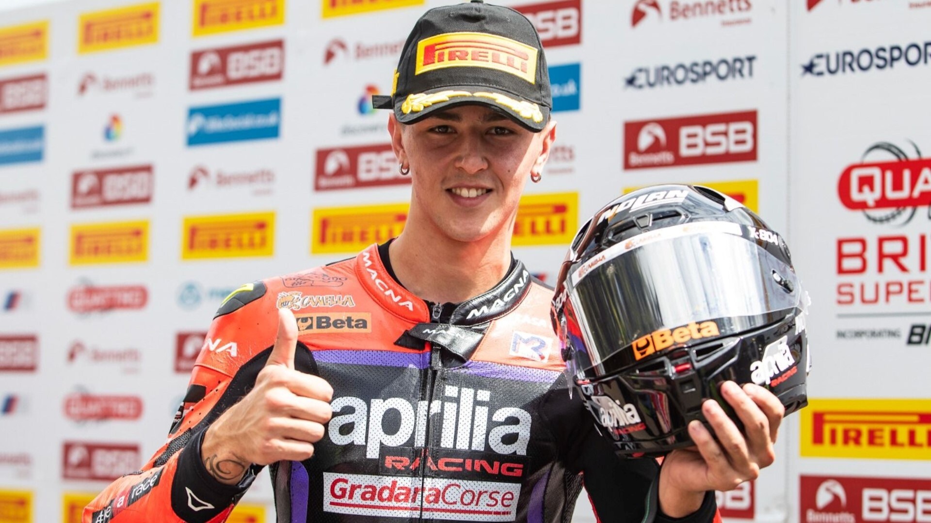 THE APRILIA RS 660 WINS AGAIN IN BRITISH SUPERBIKE| Aprilia SG