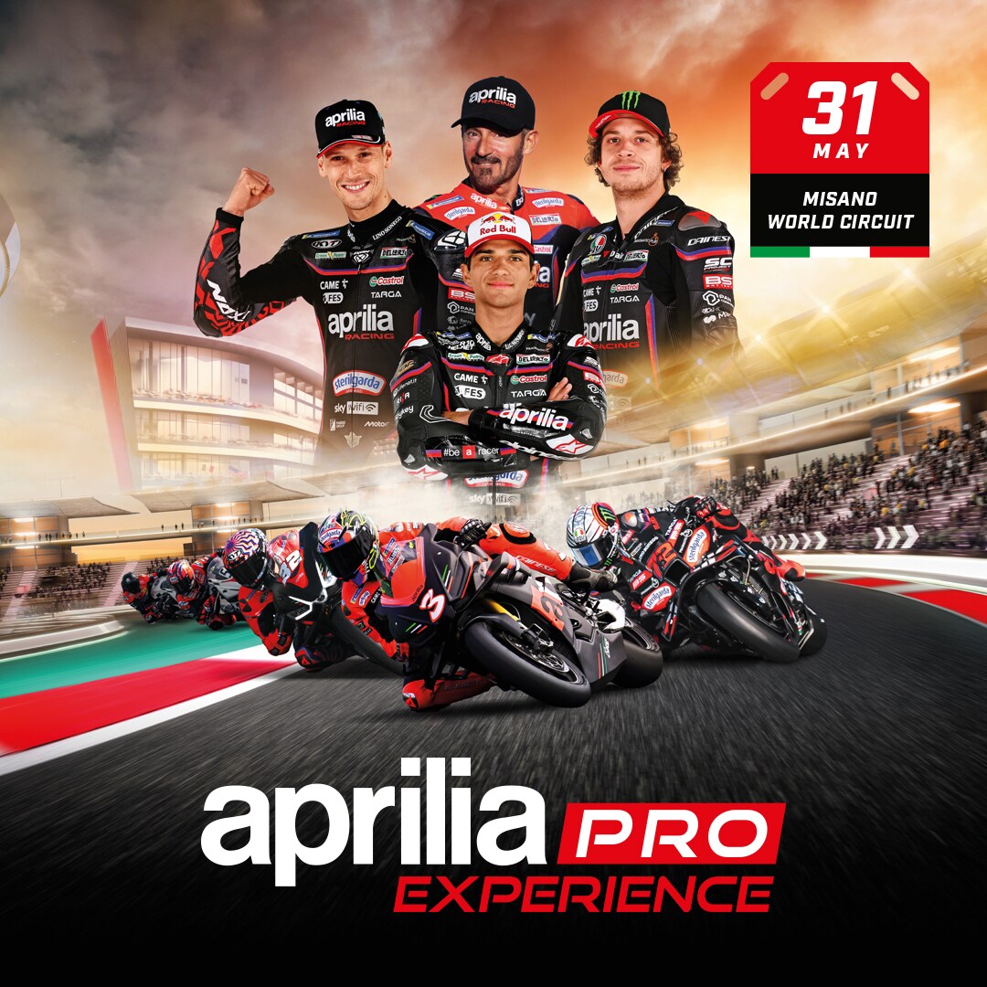 Aprilia Pro Experience: on Track With Aprilia Racers | Aprilia EN