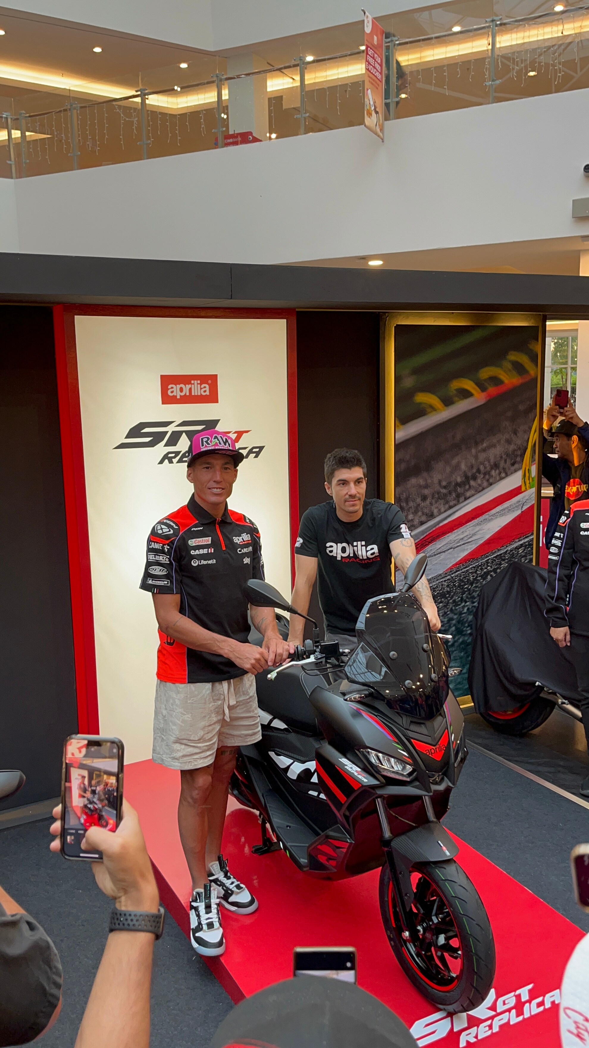 Aprilia stand at MotoGP Village | Aprilia MY